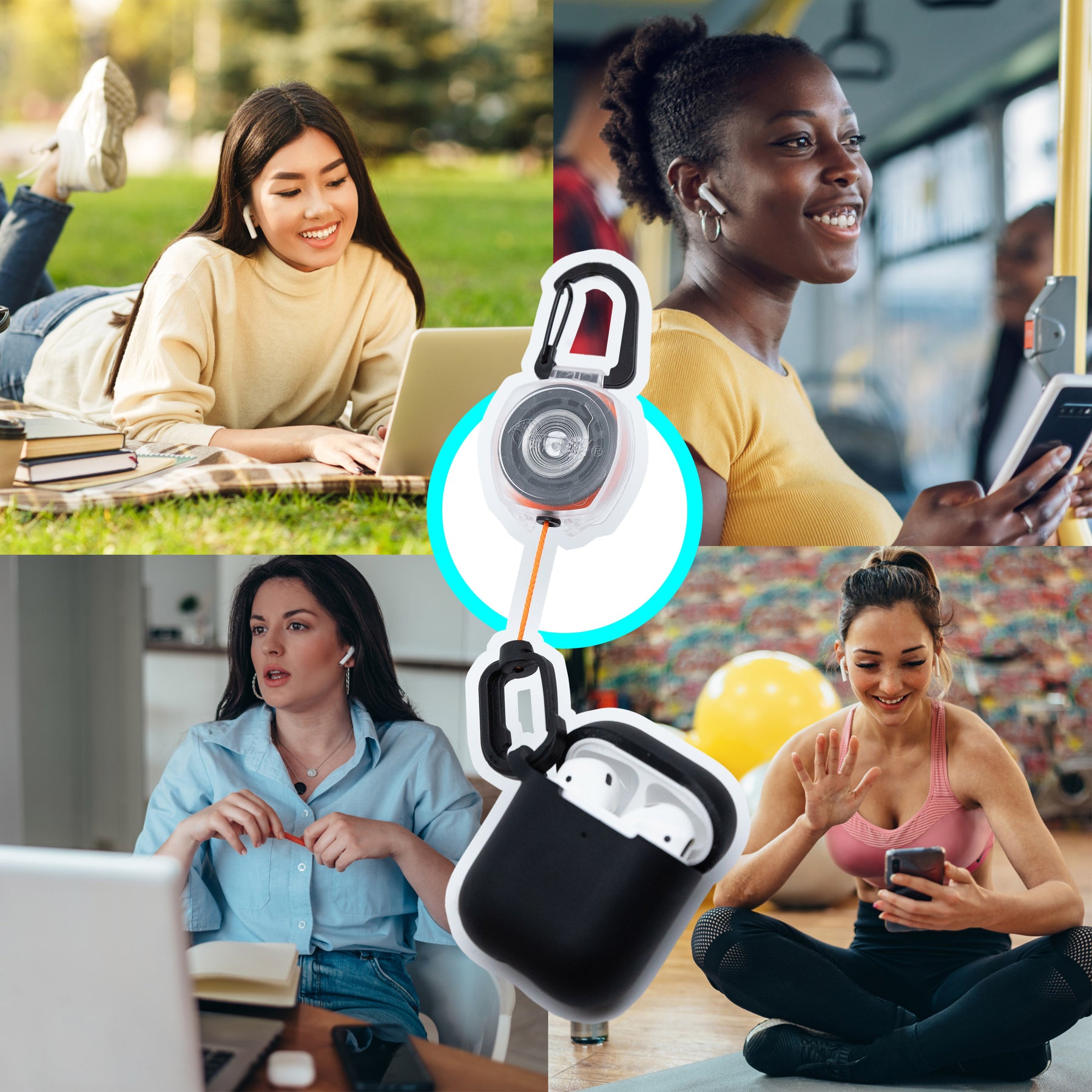 KEY-BAK Retractable ID Badge Holders & Heavy Duty Key Chains