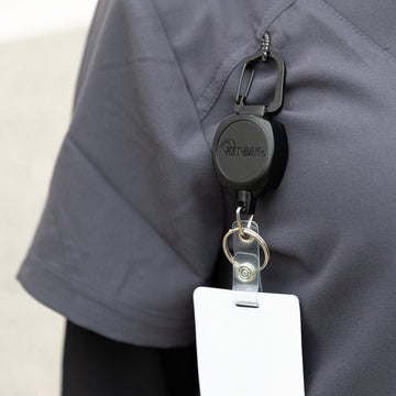 SIDEKICK® Twist-Free Retractable Badge & Key Carabiner Reel – KEY-BAK