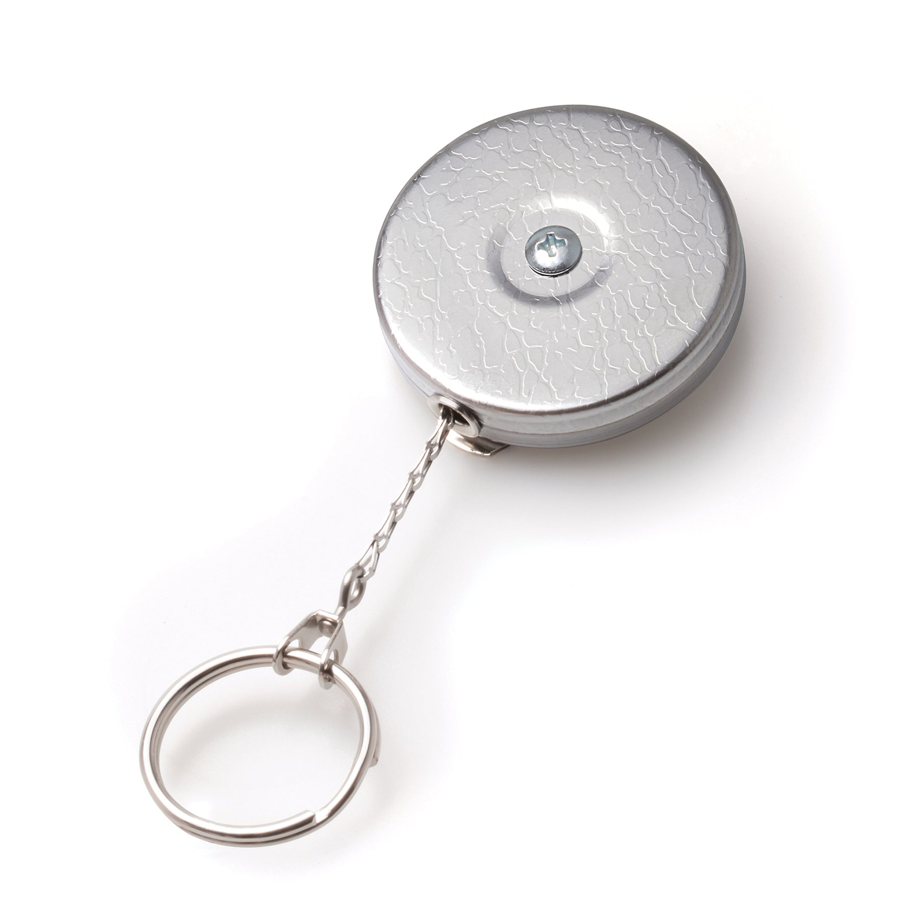 ORIGINAL Retractable Keychain in Vintage Chrome or Vinyl Black – KEY-BAK
